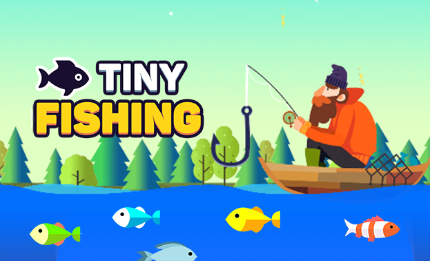 Tiny Fishing - Play Online at Cool Math Play